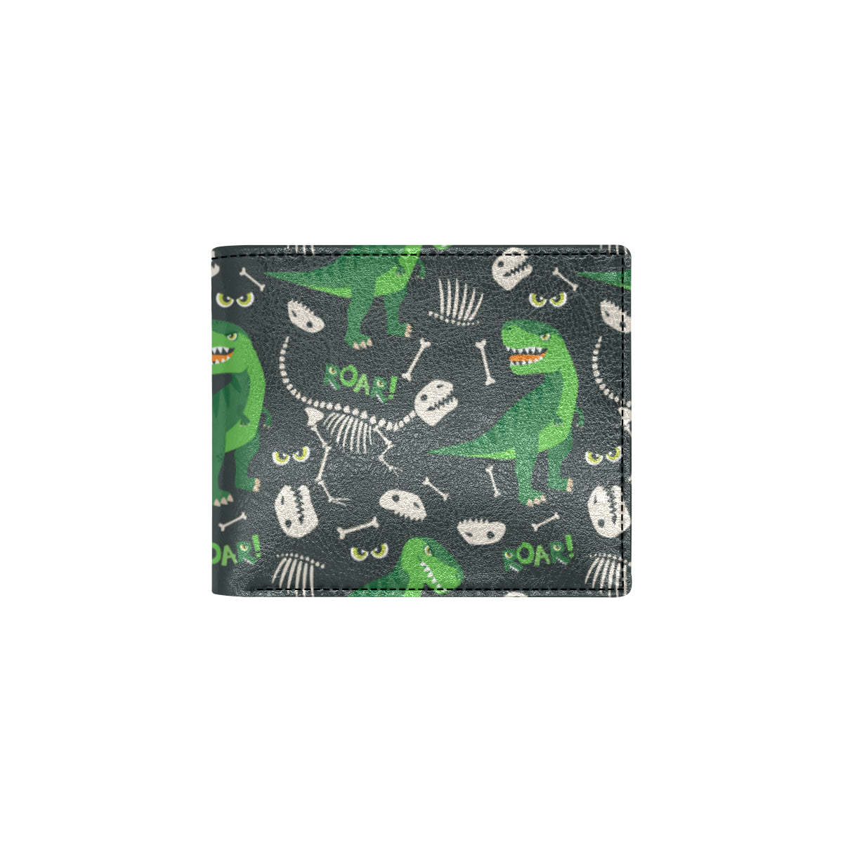 T Rex Pattern Print Design A05 Men's ID Card Wallet – JorJune