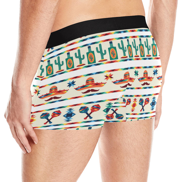 Maracas Mexican Pattern Print Design 01 Men's Boxer Briefs – JorJune