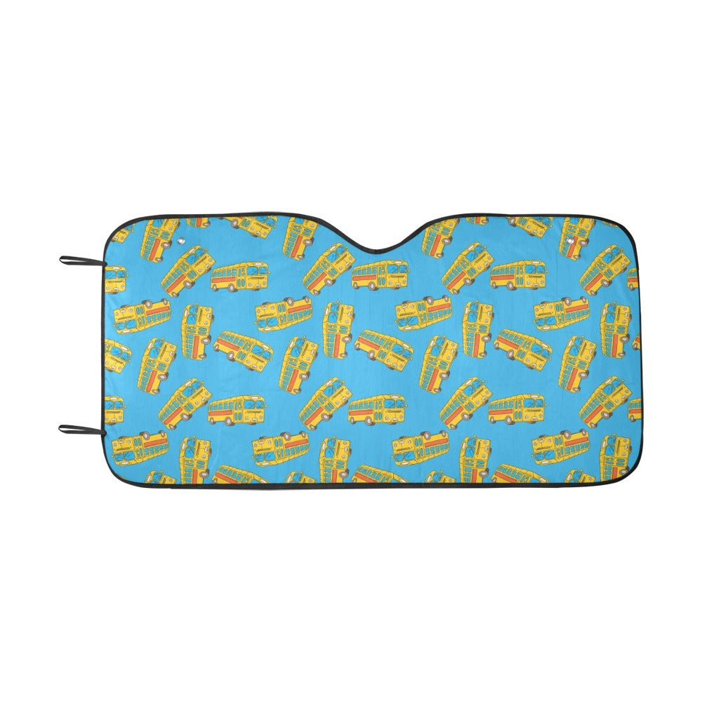 School Bus Print Design LKS302 Car front Windshield Sun Shade – JorJune
