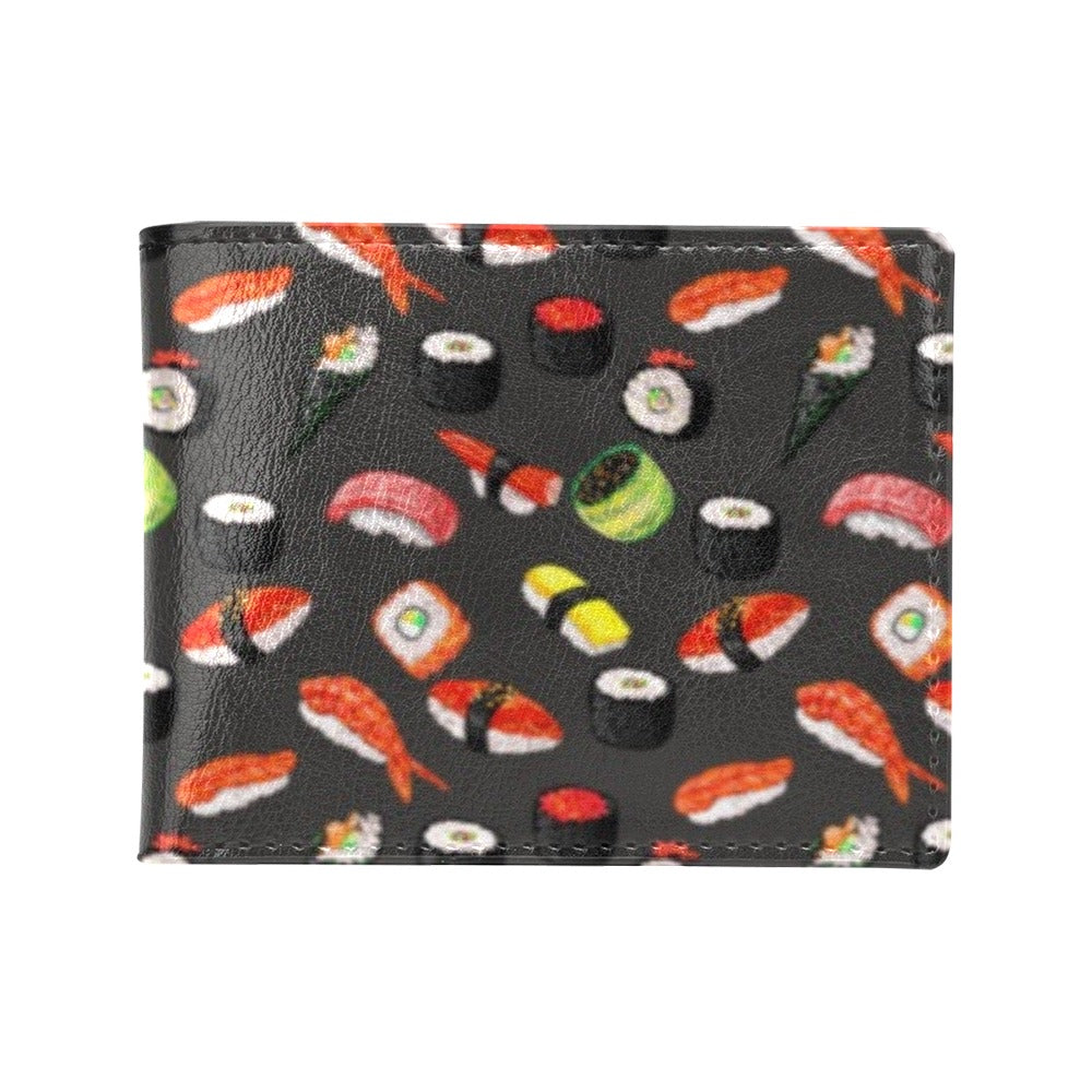 Sushi Design Print Men's ID Card Wallet – JorJune