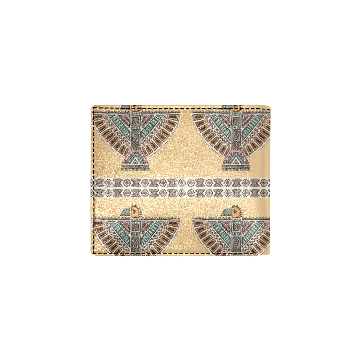 Native American Eagle Pattern Men's ID Card Wallet - JorJune