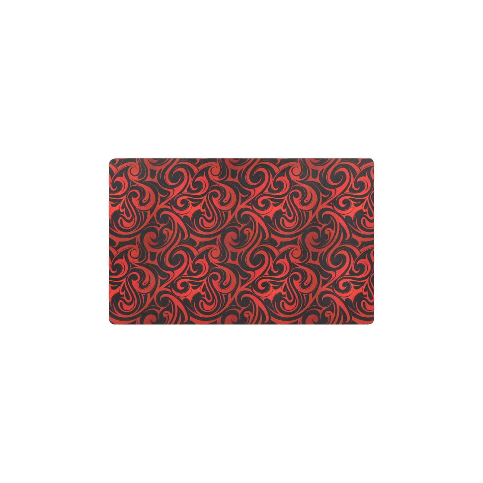 Maori Red Black Themed Design Kitchen Mat – JorJune