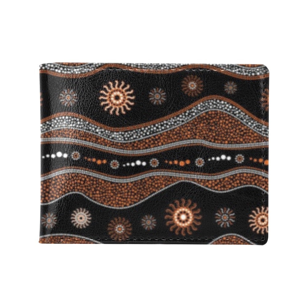 Aboriginal Print Design LKS404 Men's ID Card Wallet – JorJune