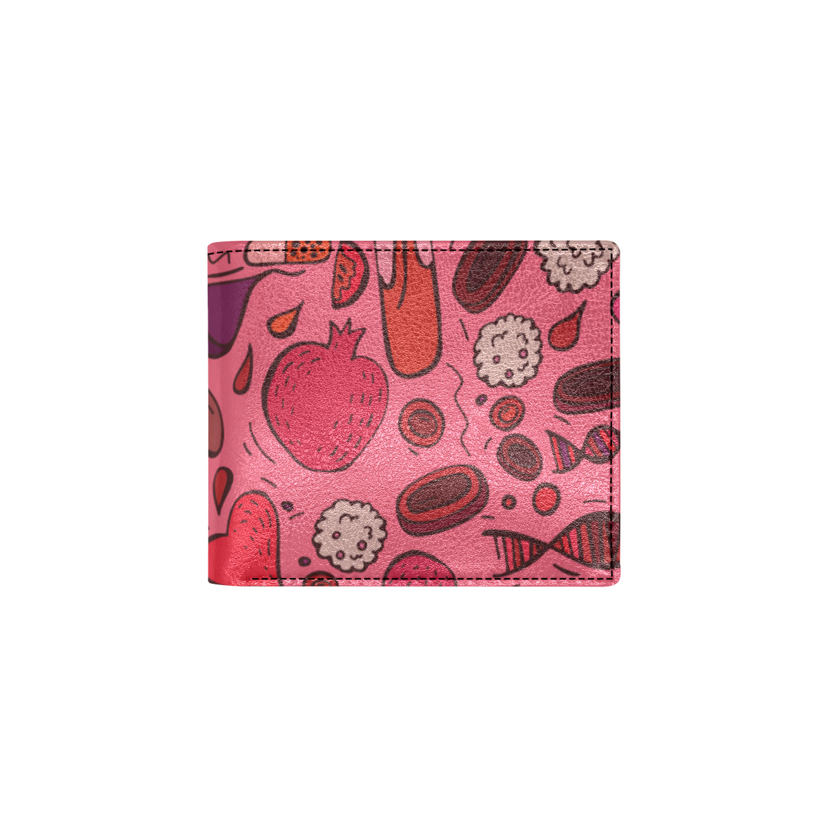 Phlebotomist Pattern Print Design A01 Men's ID Card Wallet – JorJune