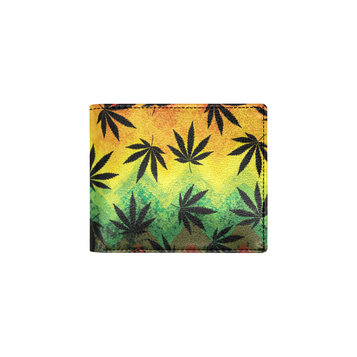 Rasta Pattern Print Design A02 Men's ID Card Wallet – JorJune