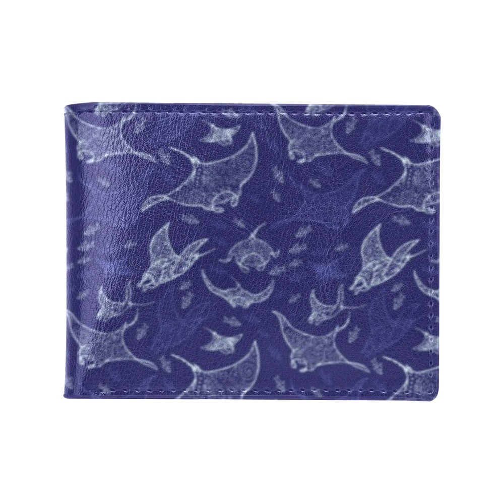 Manta Ray Print Design LKS401 Men's ID Card Wallet – JorJune
