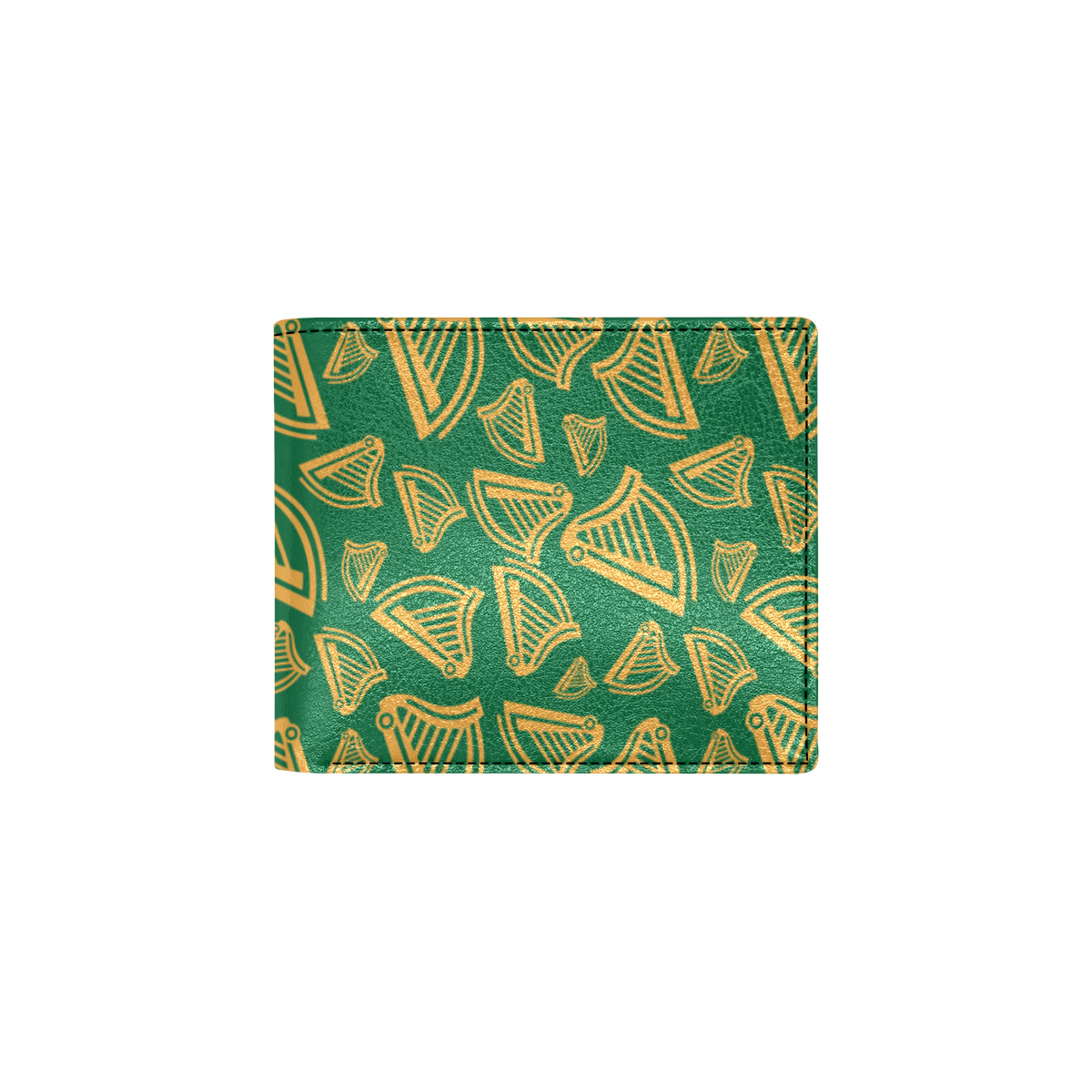Harp Pattern Print Design 03 Men's ID Card Wallet – JorJune