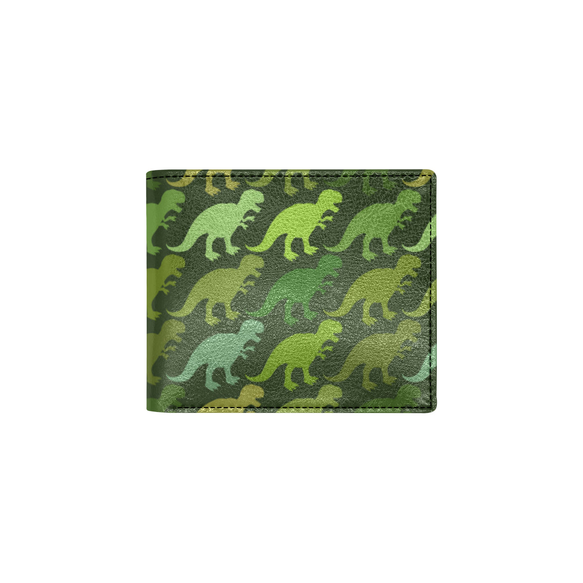 T Rex Pattern Print Design A03 Men's ID Card Wallet – JorJune