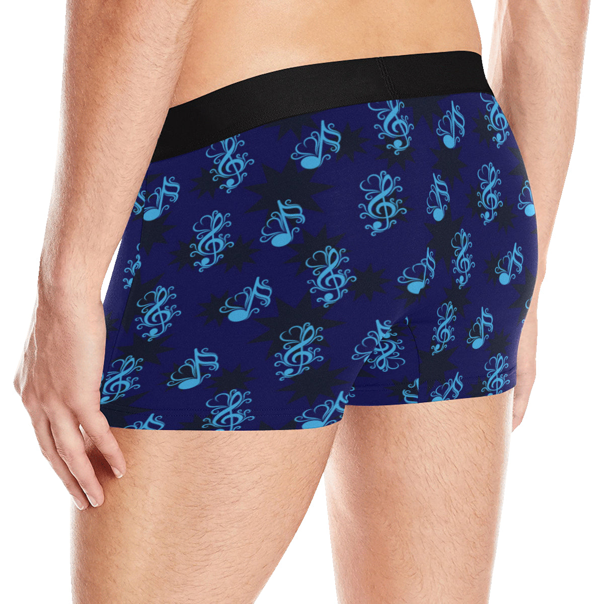 Music note Pattern Print Design A04 Men's Boxer Briefs – JorJune