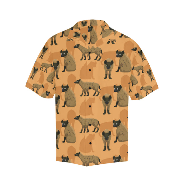 Hyena Pattern Print Design 01 Men's Hawaiian Shirt - JorJune