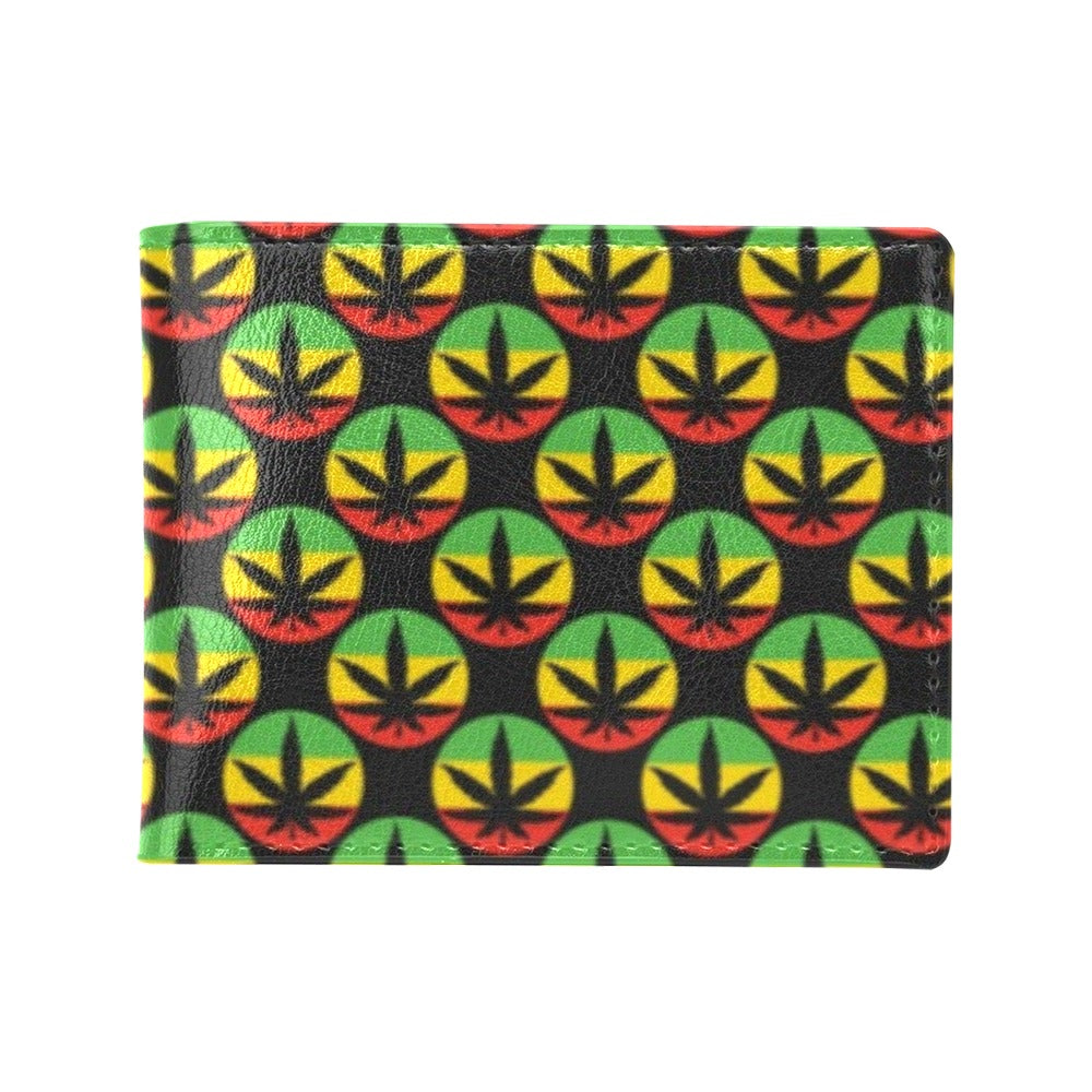 Rasta Reggae Color Design Men's ID Card Wallet – JorJune