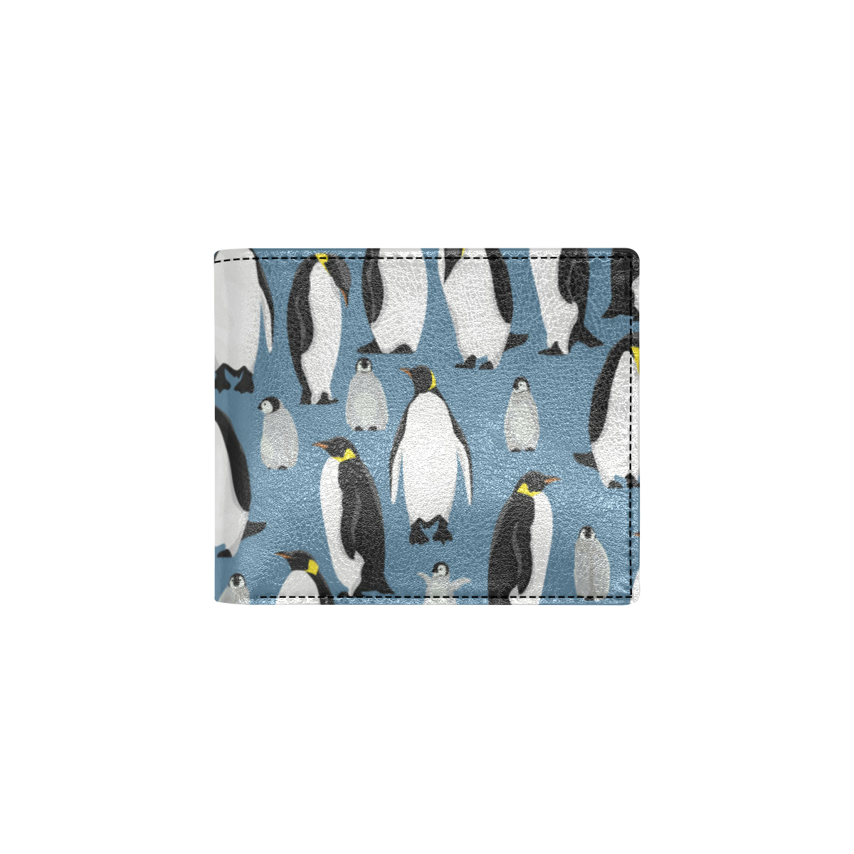 Penguin Pattern Print Design A03 Men's ID Card Wallet – JorJune
