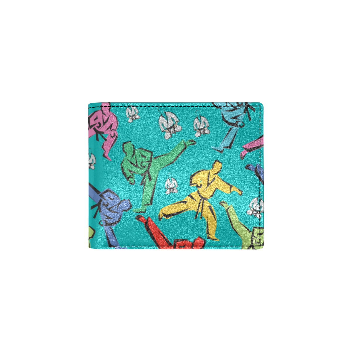 Judo Pattern Print Design 01 Men's ID Card Wallet – JorJune