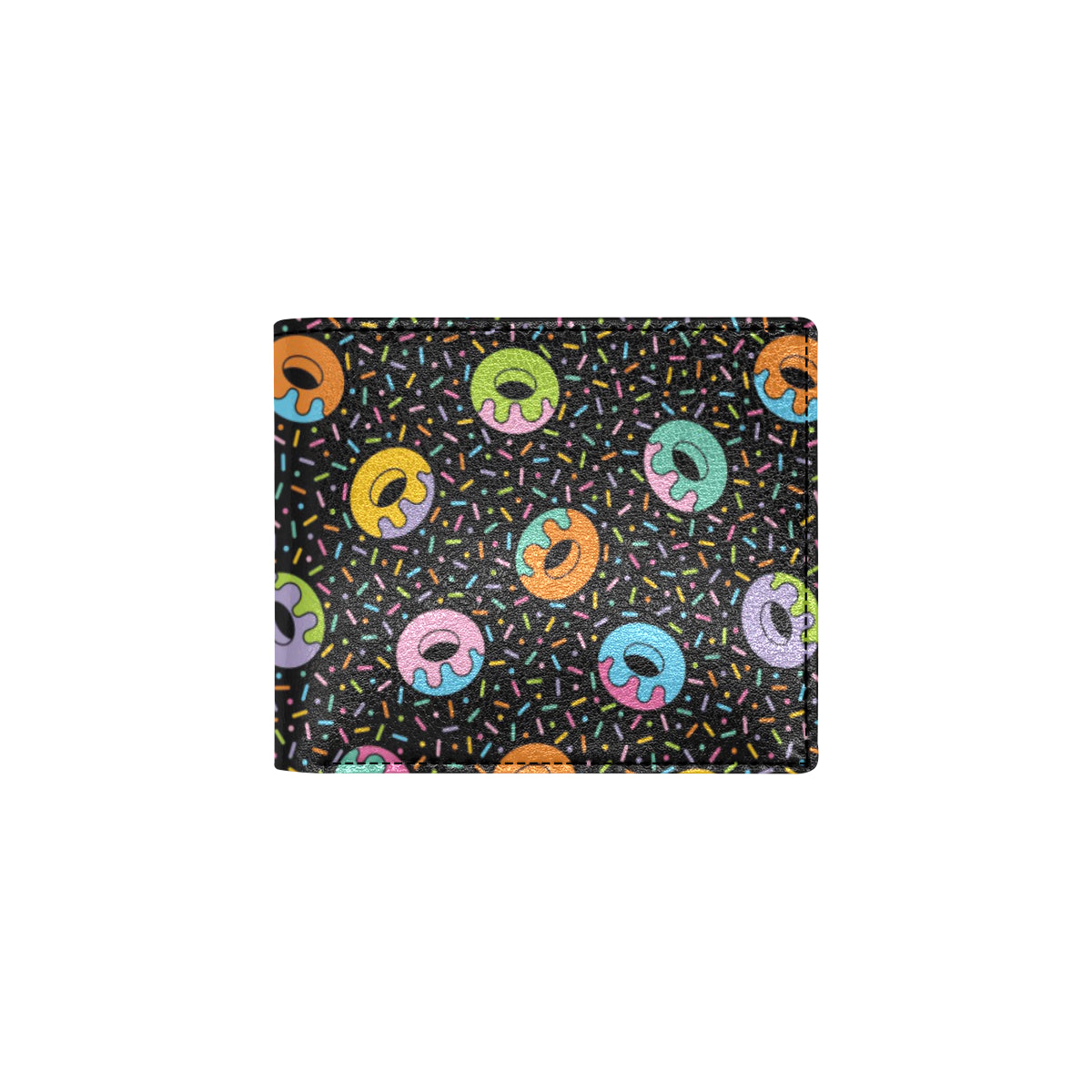 Donut Pattern Print Design DN012 Men's ID Card Wallet – JorJune