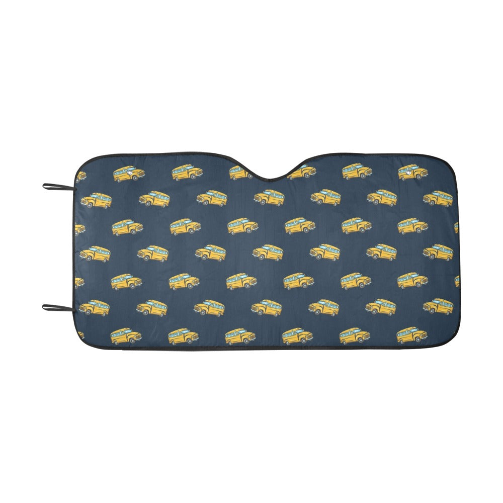 School Bus Print Design LKS304 Car front Windshield Sun Shade – JorJune