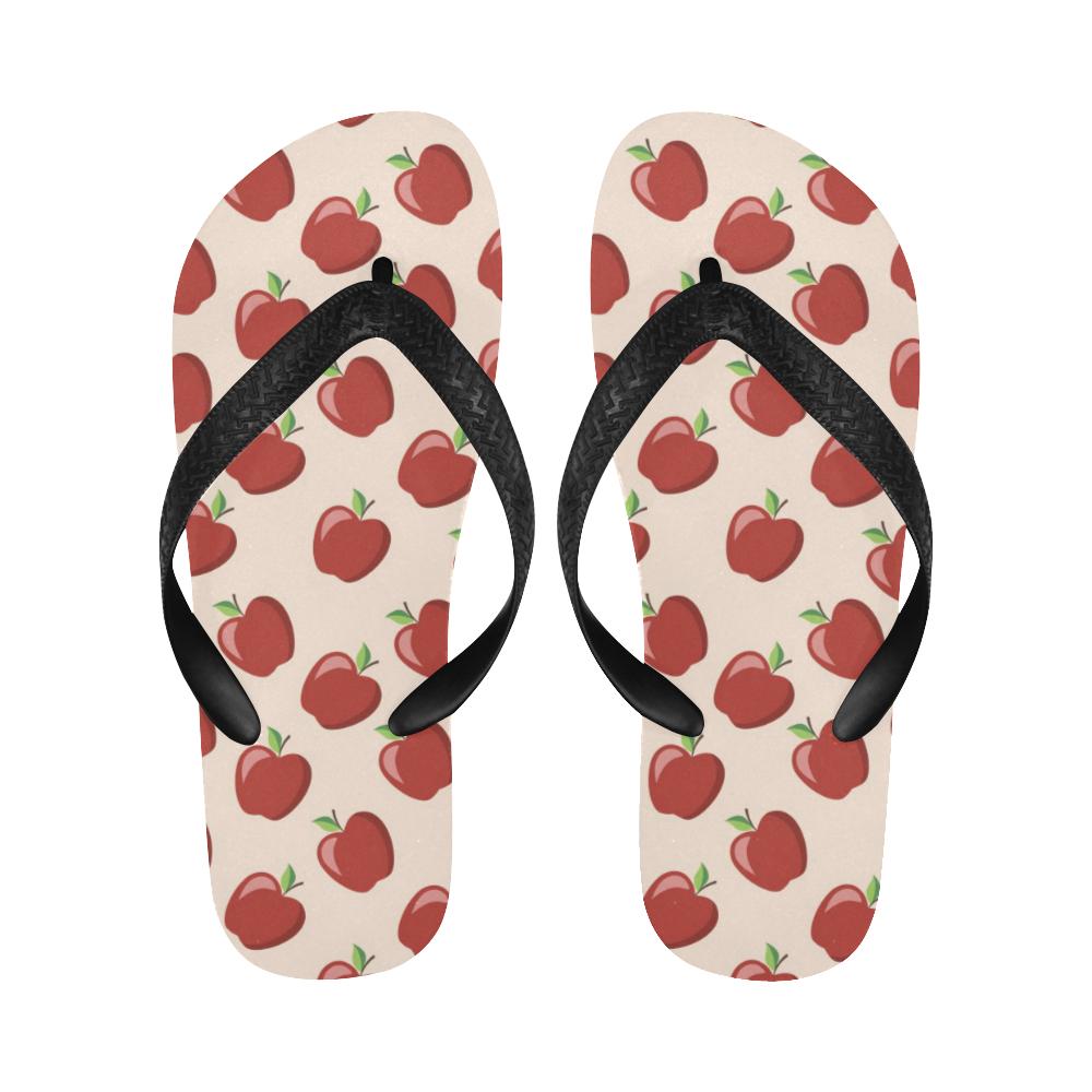 Apple Pattern Print Design AP01 Unisex Flip Flops – JorJune