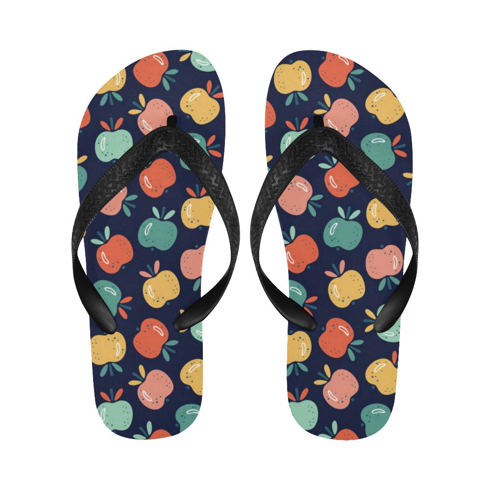 Apple Pattern Print Design AP09 Unisex Flip Flops – JorJune