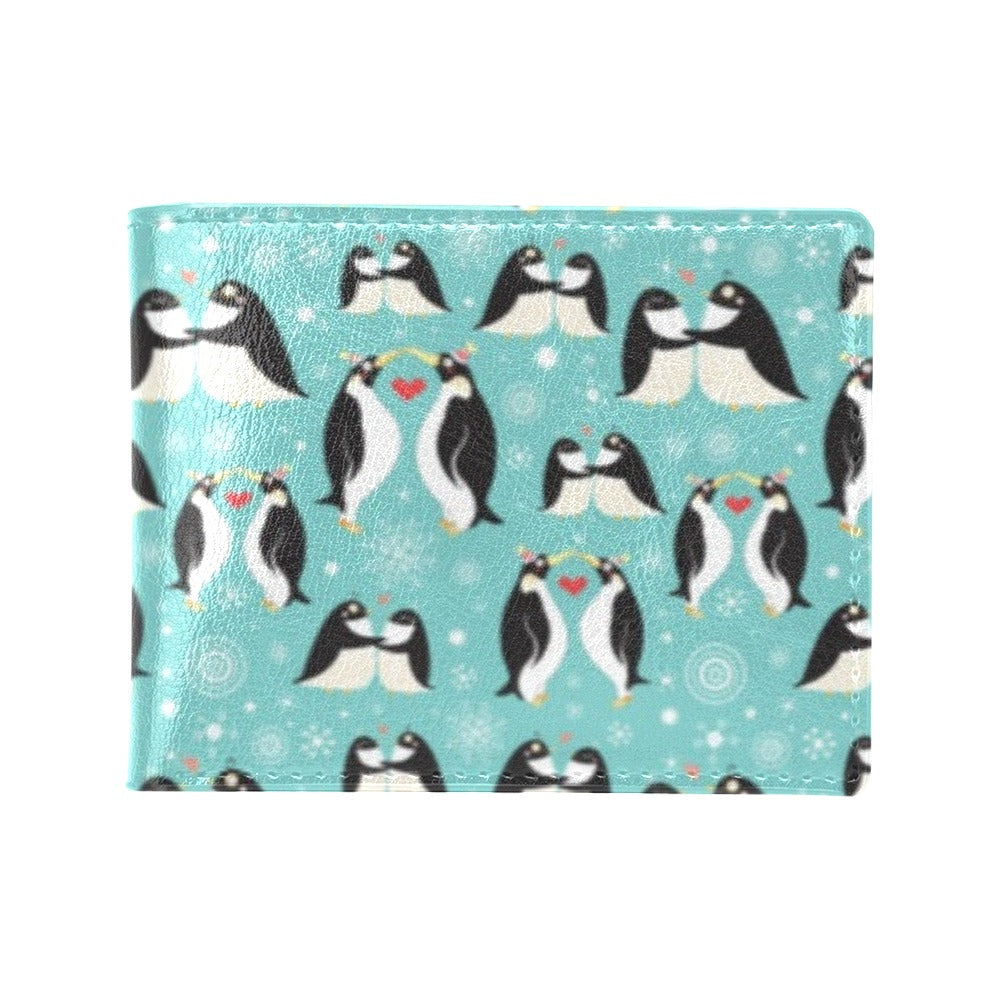 Penguin Love Print Men's ID Card Wallet – JorJune