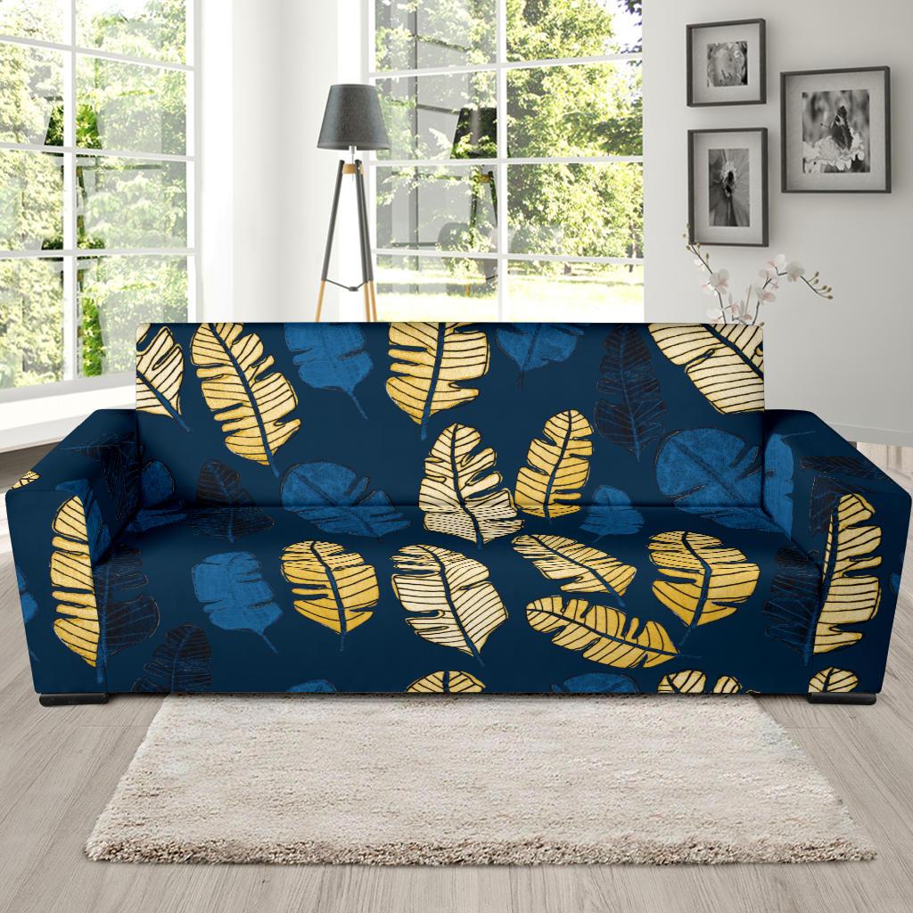 Banana Leaf Pattern Print Design BL09 Sofa Slipcover – JorJune