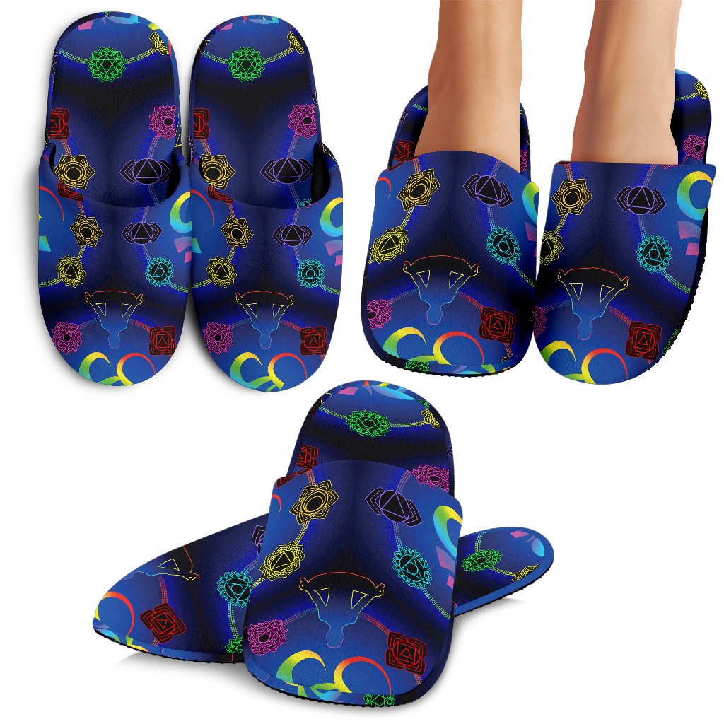 Chakra Zen Yoga OM House Slippers – JorJune