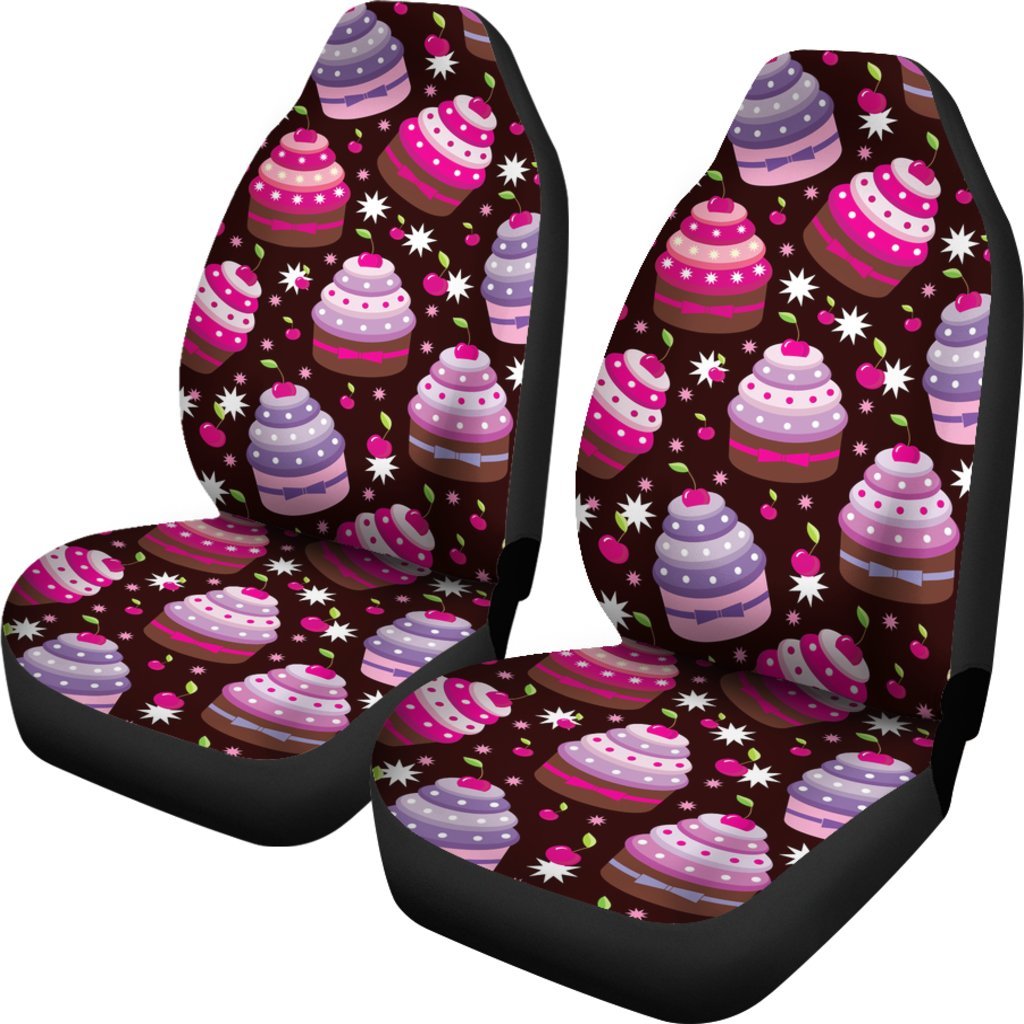 Cupcake Print Universal Fit Car Seat Covers – JorJune