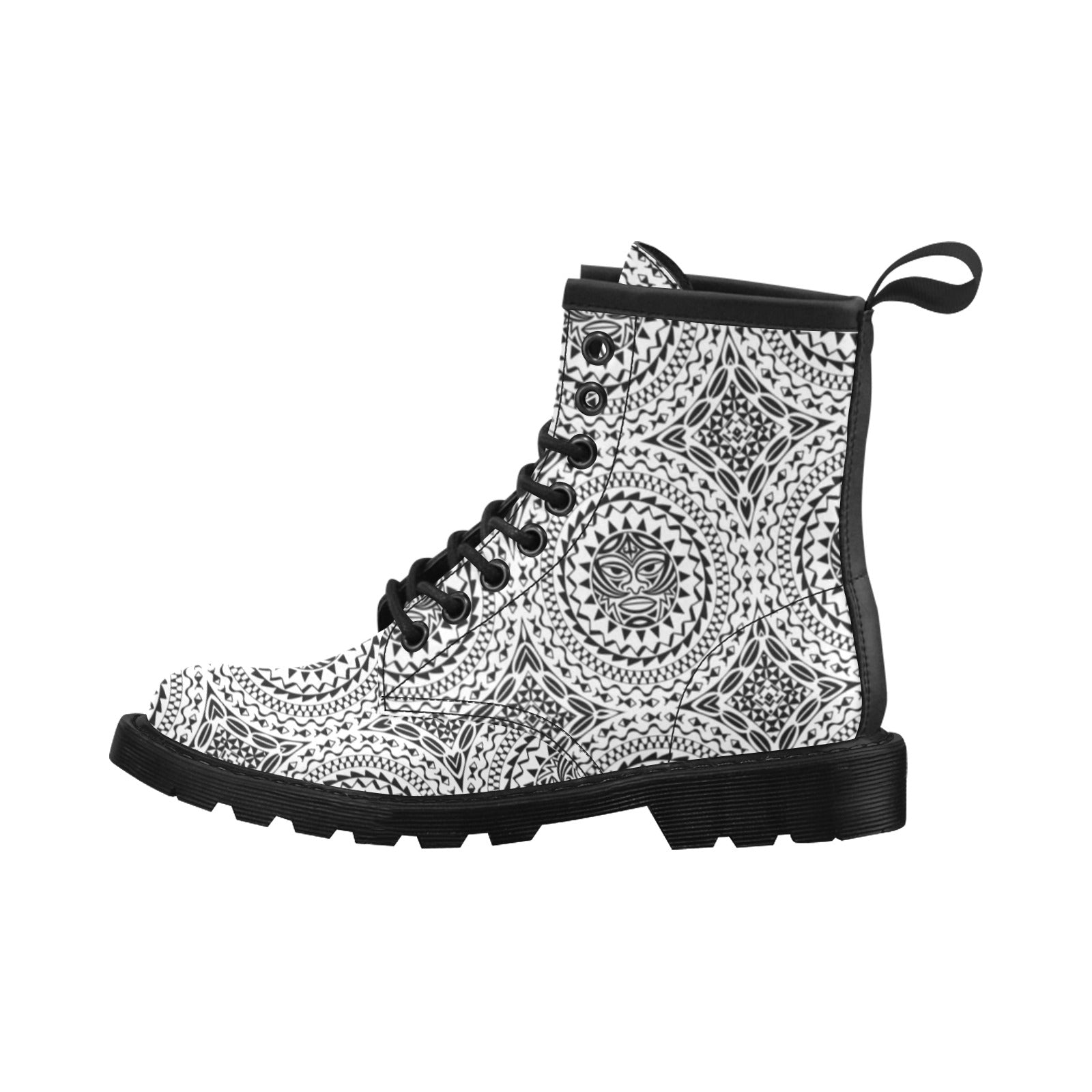 Polynesian Tribal Mask Women's Boots – JorJune