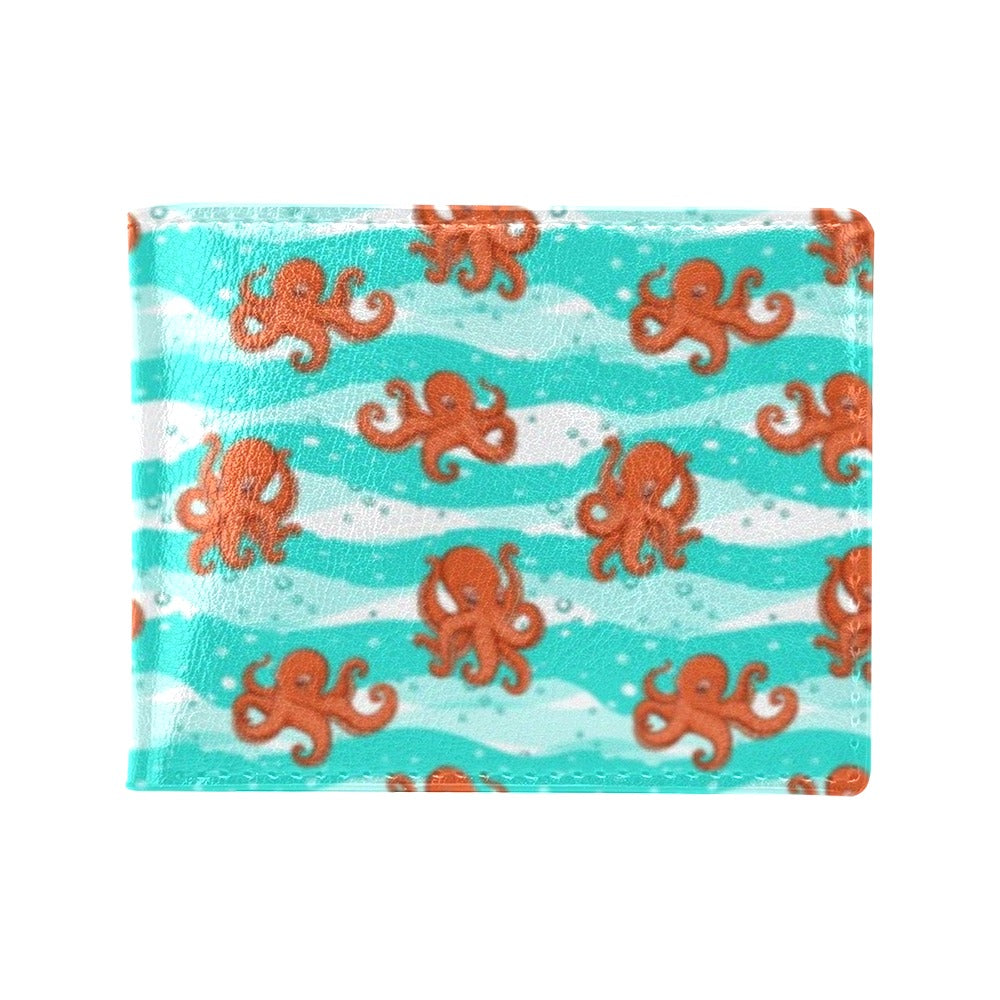 Octopus Cute Design Print Themed Men's ID Card Wallet – JorJune