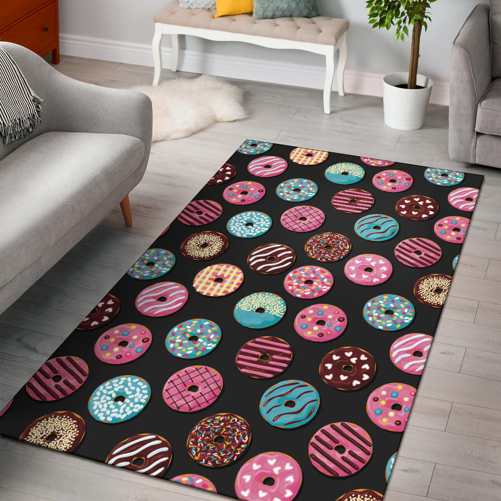 Donut Pattern Print Design DN02 Area Rugs – JorJune