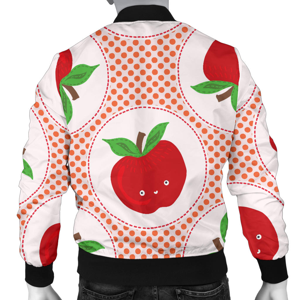 Apple Pattern Print Design AP08 Men Bomber Jacket – JorJune