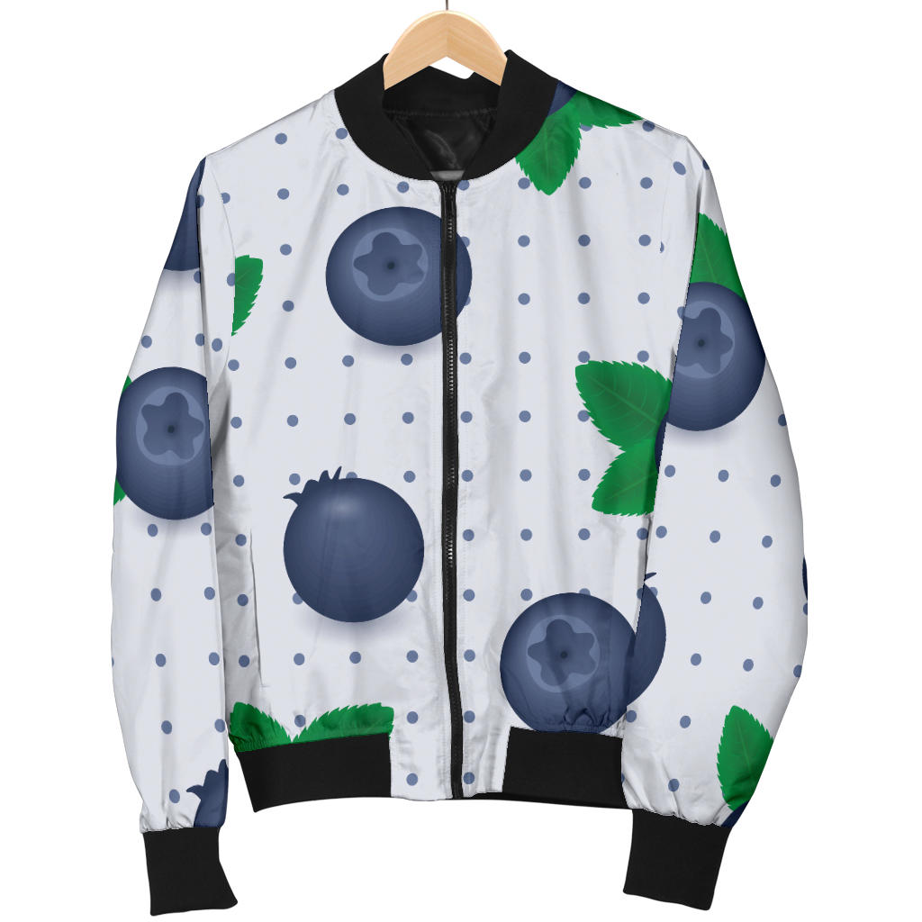 Blueberry Pattern Print Design BB02 Men Bomber Jacket – JorJune