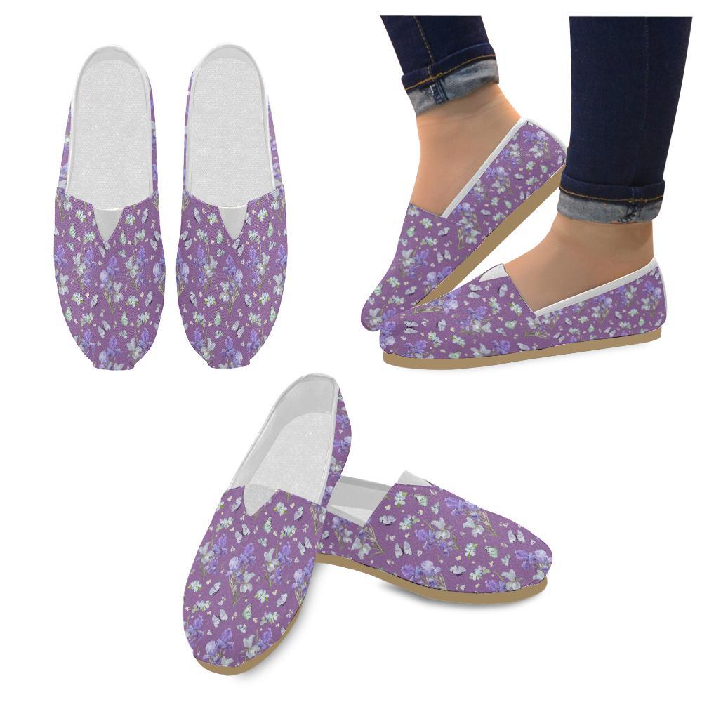 Iris Pattern Print Design IR09 Women Casual Shoes – JorJune