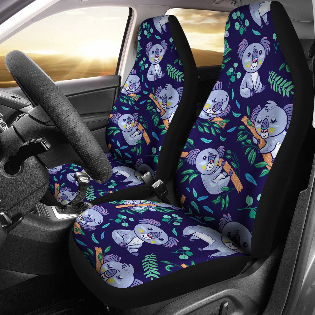 Koala Themed Design Print Universal Fit Car Seat Covers – JorJune