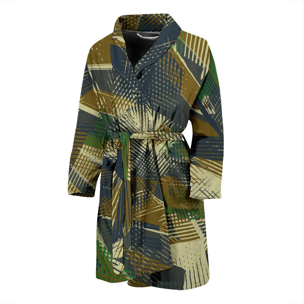Military Camouflage Pattern Print Design 01 Men Bathrobe – JorJune