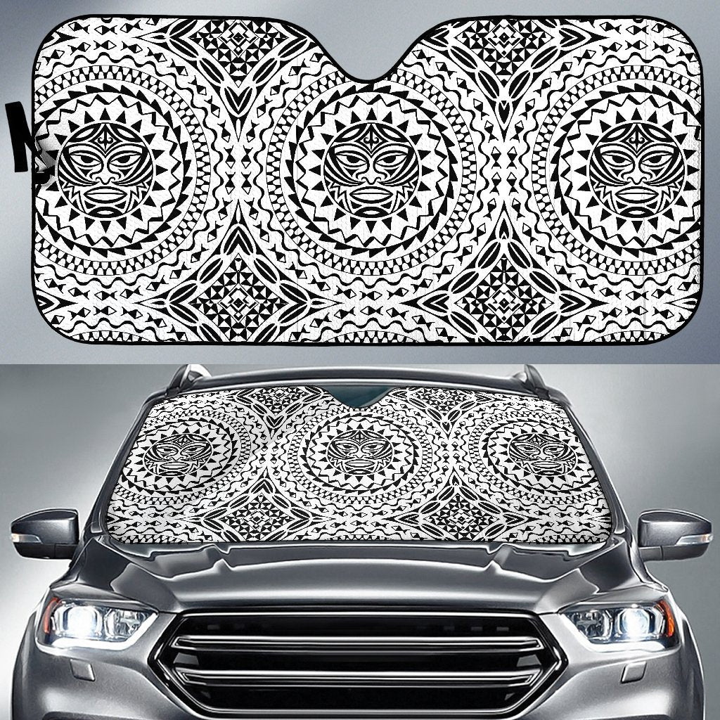 Polynesian Tribal Symbol Car front Windshield Sun Shade – JorJune