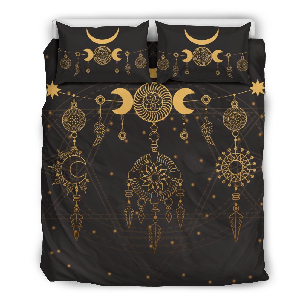 Sun Moon Boho Style Bedding Set – JorJune