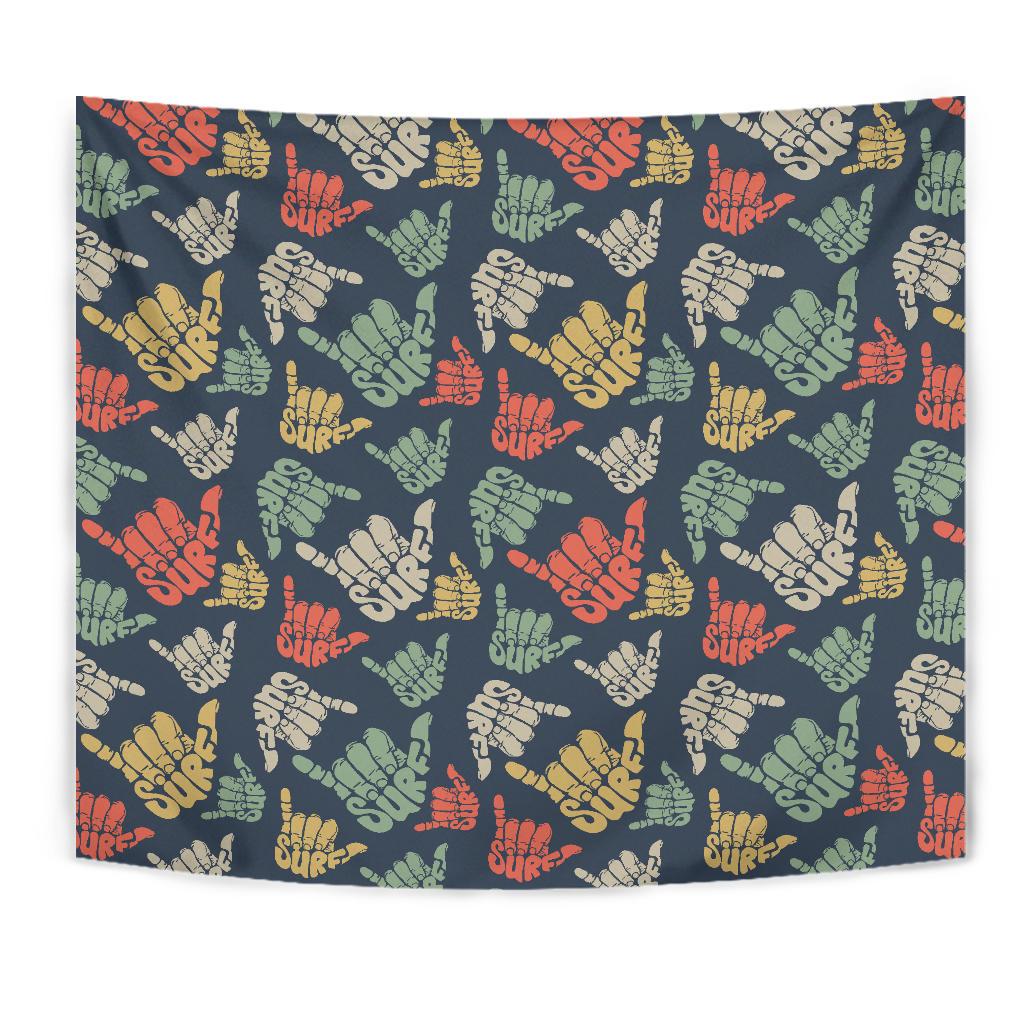 Surf Hand sign Tapestry – JorJune
