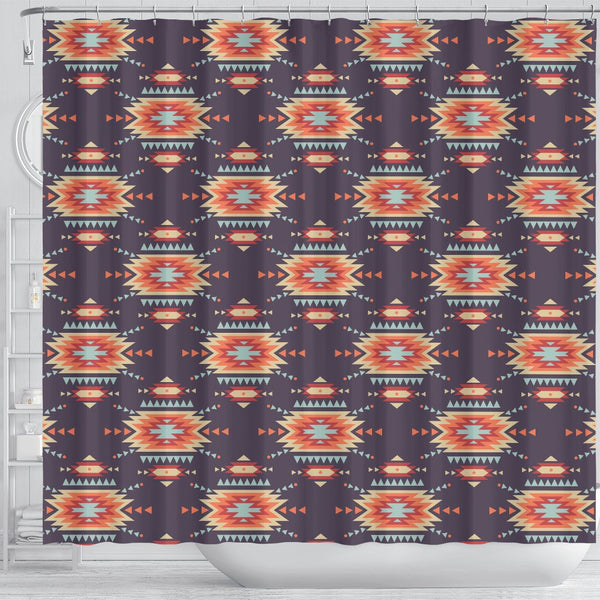 Tribal Indians Aztec Shower Curtain - JorJune