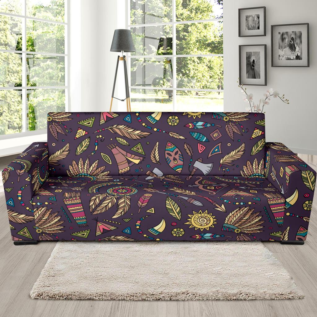 Tribal native american Aztec Sofa Slipcover – JorJune